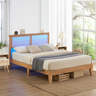 Bay Isle Home™ Stavern Mid Century Natural Platform Bed & Reviews | Wayfair
